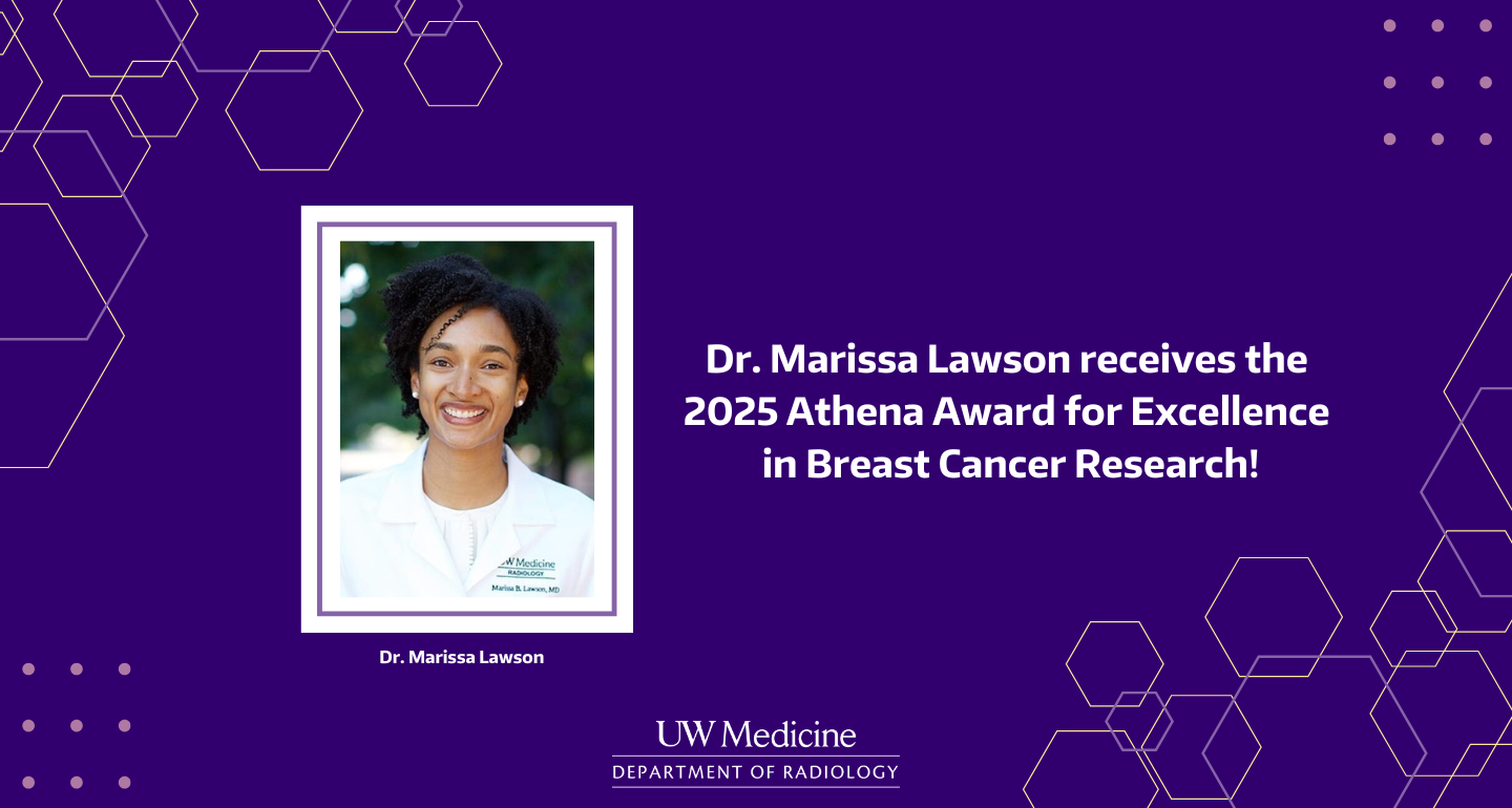 Dr. Marissa Lawson has received the 2025 Athena Award | Department of ...
